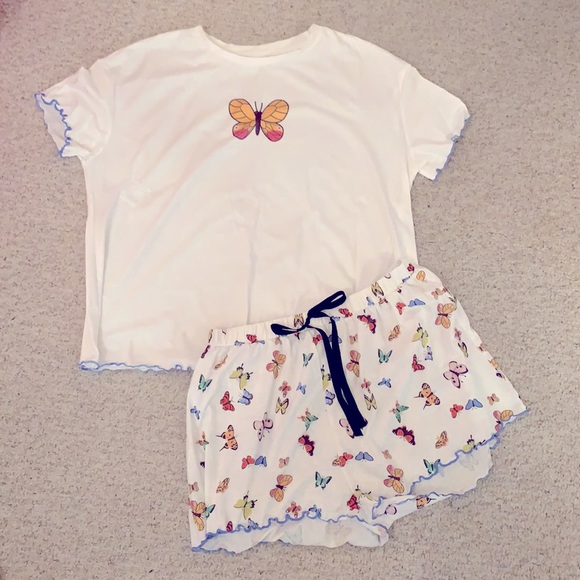 Intimates & Sleepwear | Butterfly Pajama Set | Poshmark